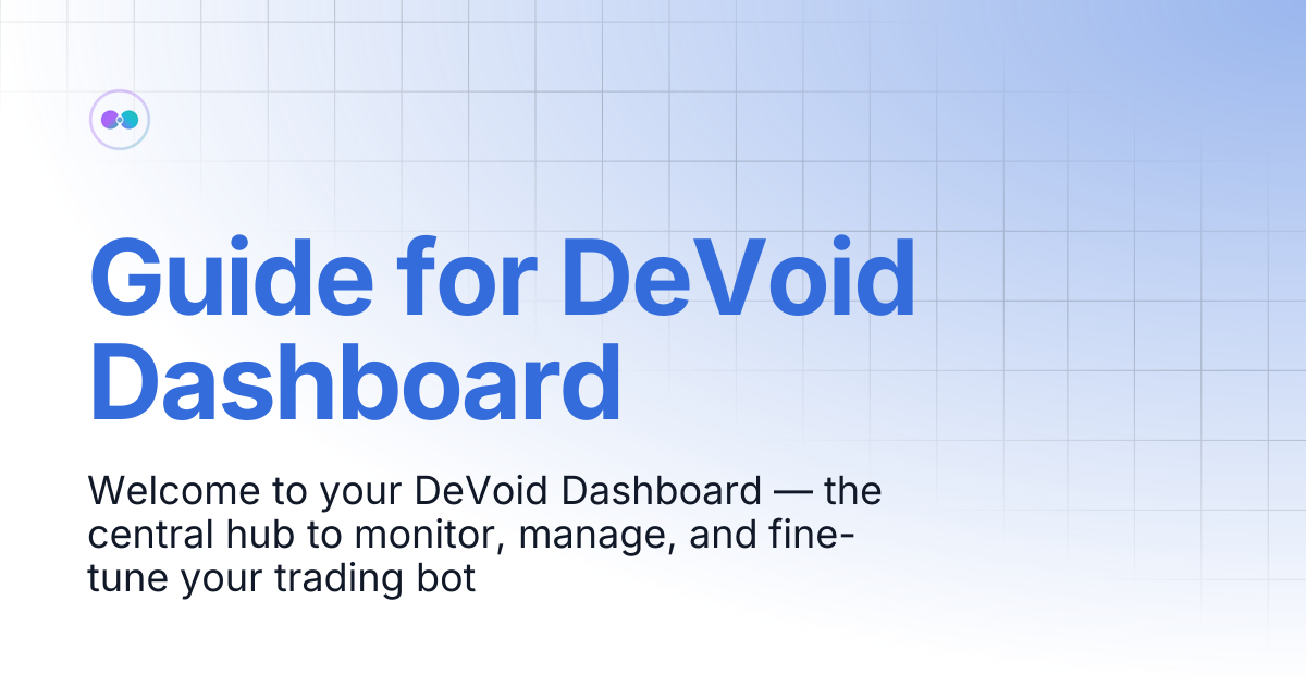 Guide for DeVoid Dashboard | Devoid Docs